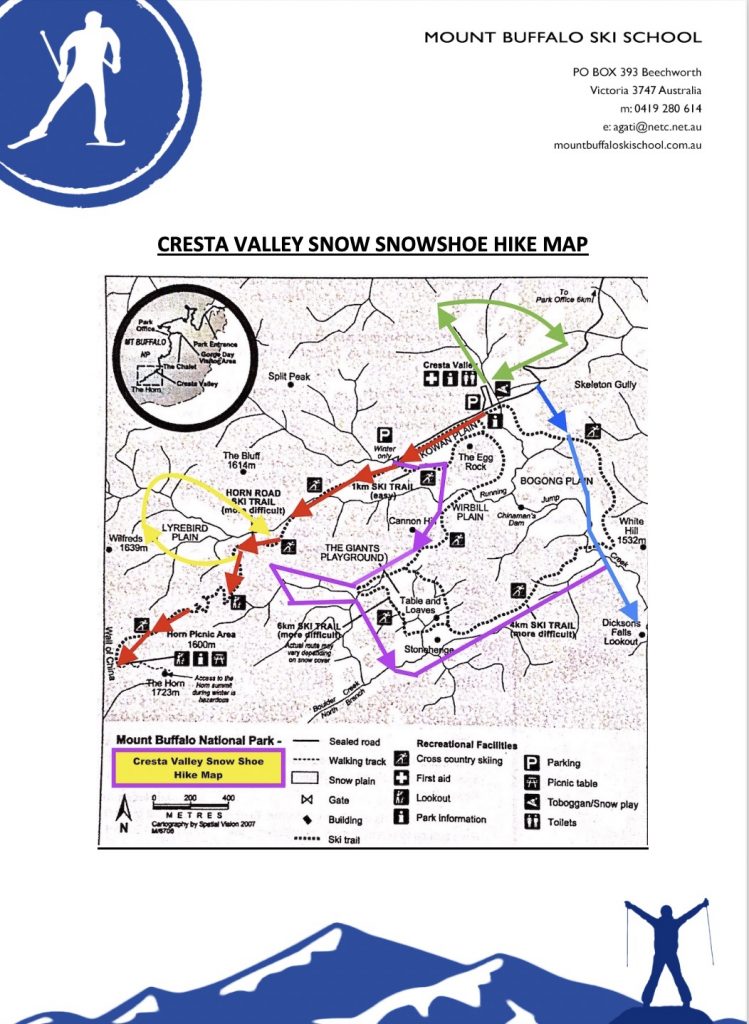 Mount Buffalo Maps – Adventureguidesaustralia.com